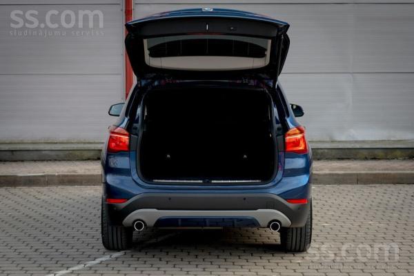 Blue BMW X1 2019 in Tukums, with an engine capacity of 2.00 L and mileage of 143 thousand km for 17490 €, photo 6 on AUTOMOTO.COM.LV