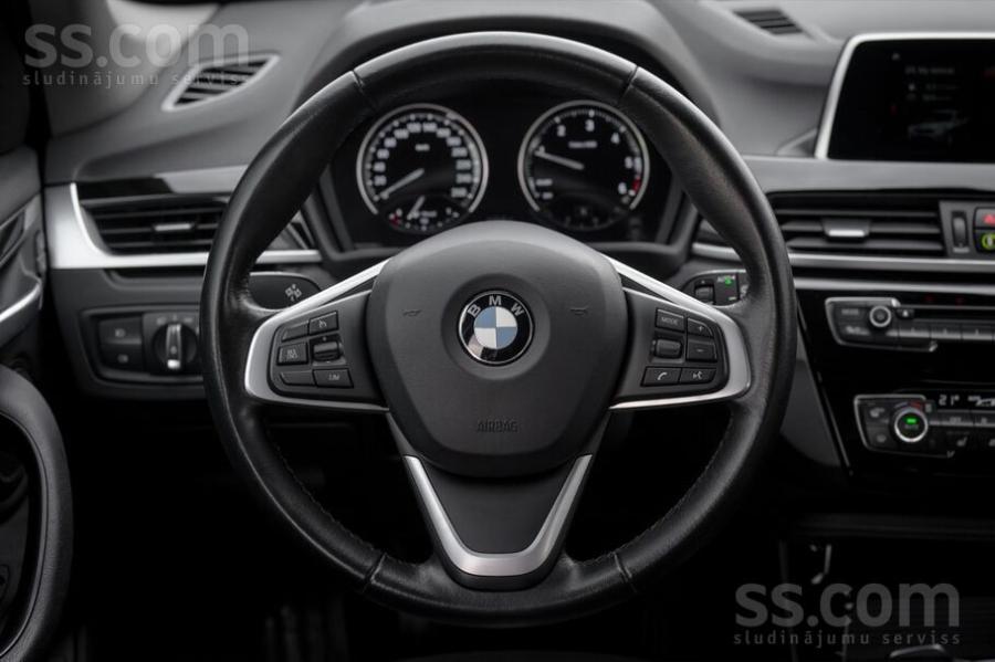 Zils BMW X1 2019 Tukums, ar dzinēja tilpumu 2.00 L un nobraukumu 143 tūkst. km par 17490 €, foto 17 vietnē AUTOMOTO.COM.LV