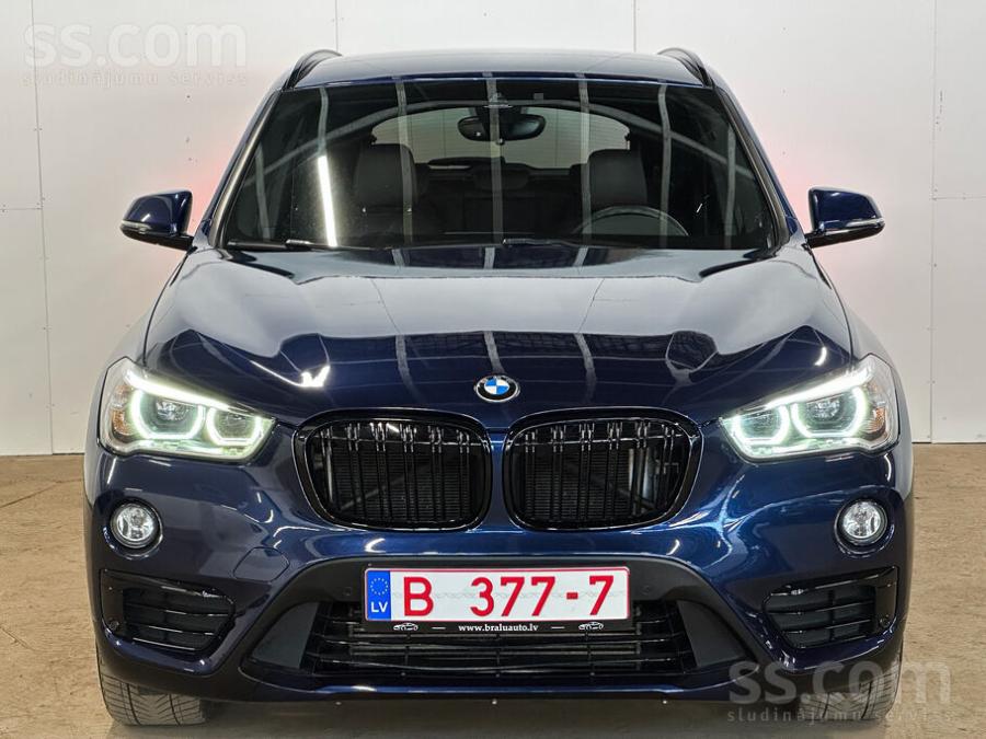 Синий БМВ Х1 2019 в Юрмала, объемом двигателя 2.00 л и пробегом 253 тыс. км за 15495 €, фото 6 на AUTOMOTO.COM.LV