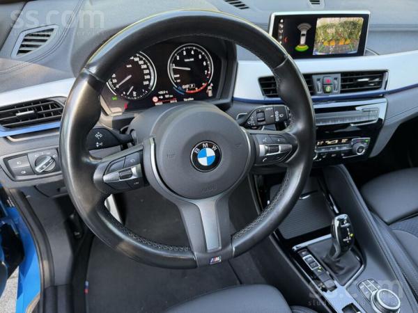Blue BMW X1 2019 in Daugavpils, with an engine capacity of 2.00 L and mileage of 70 thousand km for 21900 €, photo 7 on AUTOMOTO.COM.LV