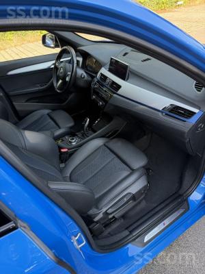 Blue BMW X1 2019 in Daugavpils, with an engine capacity of 2.00 L and mileage of 70 thousand km for 21900 €, photo 9 on AUTOMOTO.COM.LV