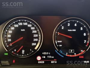 Blue BMW X1 2019 in Daugavpils, with an engine capacity of 2.00 L and mileage of 70 thousand km for 21900 €, photo 11 on AUTOMOTO.COM.LV