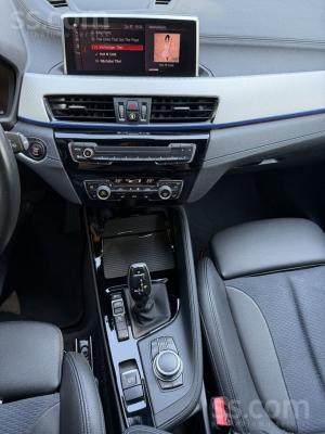 Blue BMW X1 2019 in Daugavpils, with an engine capacity of 2.00 L and mileage of 70 thousand km for 21900 €, photo 12 on AUTOMOTO.COM.LV