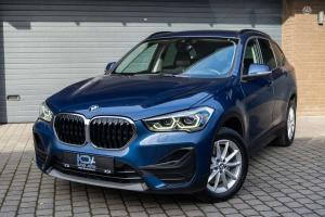 Blue BMW X1 2021 in Marijampole, with an engine capacity of 2.00 L and mileage of 250 thousand km for 16750 €, photo 4 on AUTOMOTO.COM.LV
