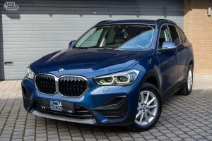 Blue BMW X1 2021 in Marijampole, with an engine capacity of 2.00 L and mileage of 250 thousand km for 16750 €, photo 4 on AUTOMOTO.COM.LV