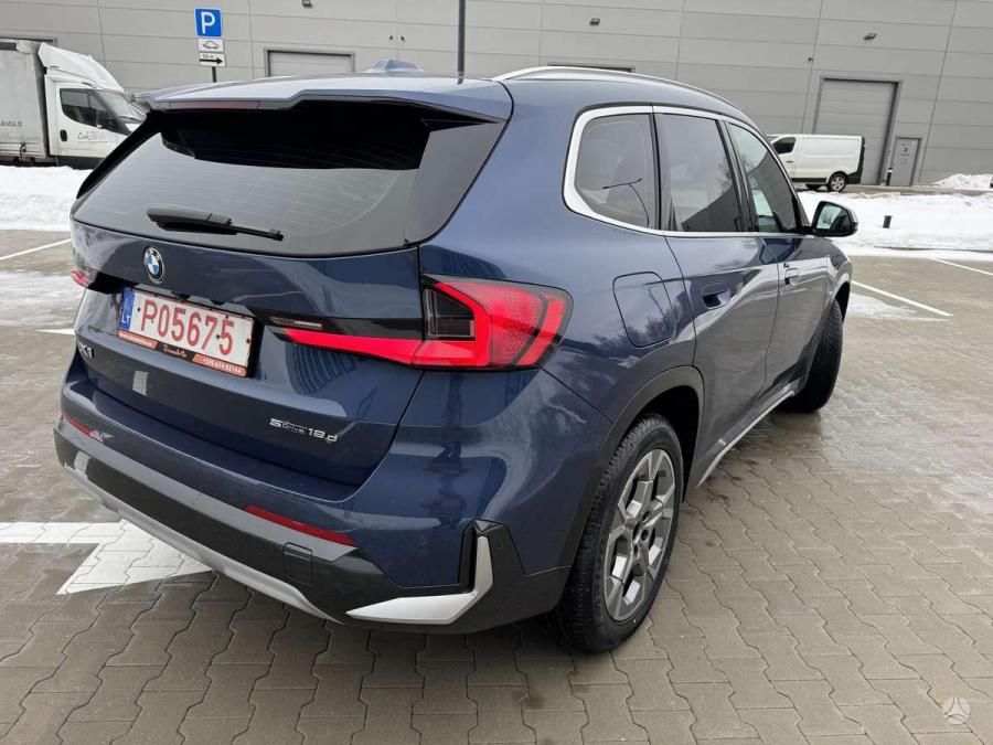 Blue BMW X1 2022 in Vilnius, with an engine capacity of 2.00 L and mileage of 186 thousand km for 28435 €, photo 34 on AUTOMOTO.COM.LV