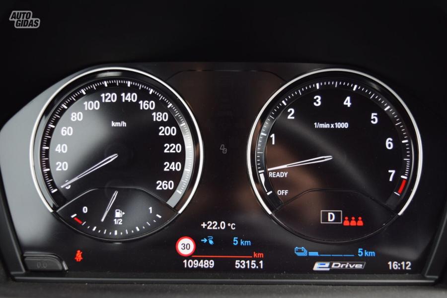 Blue BMW X1 2022 in Vilnius, with an engine capacity of 1.50 L and mileage of 109 thousand km for 17300 €, photo 16 on AUTOMOTO.COM.LV