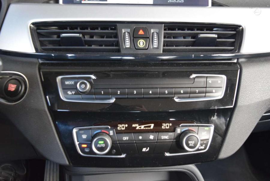 Blue BMW X1 2022 in Vilnius, with an engine capacity of 1.50 L and mileage of 109 thousand km for 16500 €, photo 16 on AUTOMOTO.COM.LV