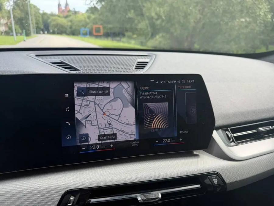 Blue BMW X1 2023 in Rezekne, with an engine capacity of 2.00 L and mileage of 173 thousand km for 28990 €, photo 20 on AUTOMOTO.COM.LV