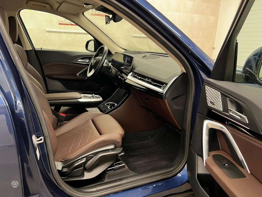 Blue BMW X1 2023 in Marijampole, with an engine capacity of 1.50 L and mileage of 107 thousand km for 30855 €, photo 9 on AUTOMOTO.COM.LV