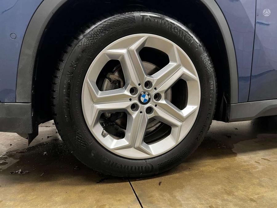 Blue BMW X1 2023 in Marijampole, with an engine capacity of 1.50 L and mileage of 107 thousand km for 30855 €, photo 25 on AUTOMOTO.COM.LV