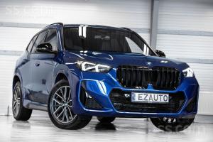 Blue BMW X1 2024 in Tukums, with an engine capacity of 1.50 L and mileage of 0 thousand km for 45500 €, photo 3 on AUTOMOTO.COM.LV