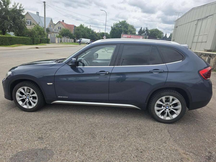 Blue BMW X1 2012 in Alytus, with an engine capacity of 2.00 L and mileage of 286 thousand km for 6500 €, photo 6 on AUTOMOTO.COM.LV