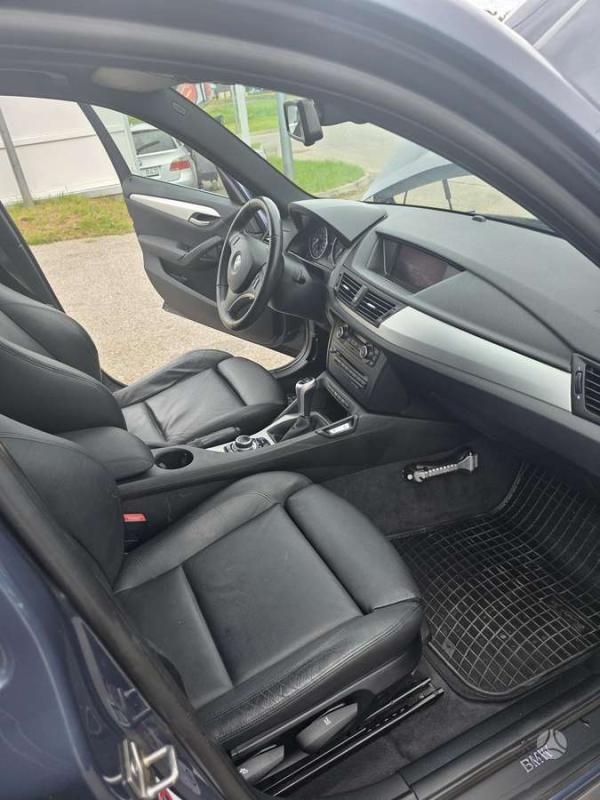 Blue BMW X1 2012 in Alytus, with an engine capacity of 2.00 L and mileage of 286 thousand km for 6500 €, photo 8 on AUTOMOTO.COM.LV