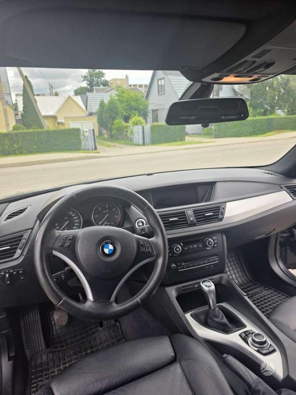 Blue BMW X1 2012 in Alytus, with an engine capacity of 2.00 L and mileage of 286 thousand km for 6500 €, photo 9 on AUTOMOTO.COM.LV