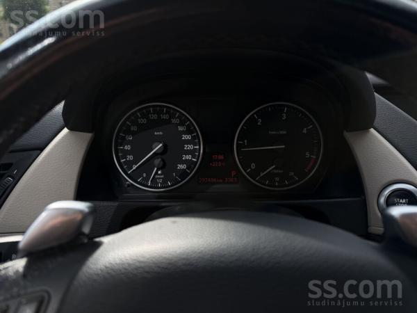 Brown BMW X1 2009 in Riga, with an engine capacity of 2.00 L and mileage of 298 thousand km for 6800 €, photo 11 on AUTOMOTO.COM.LV