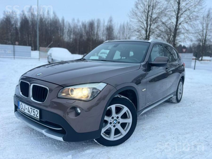 Brown BMW X1 2010 in Kuldiga, with an engine capacity of 2.00 L and mileage of 288 thousand km for 7290 €, photo 2 on AUTOMOTO.COM.LV