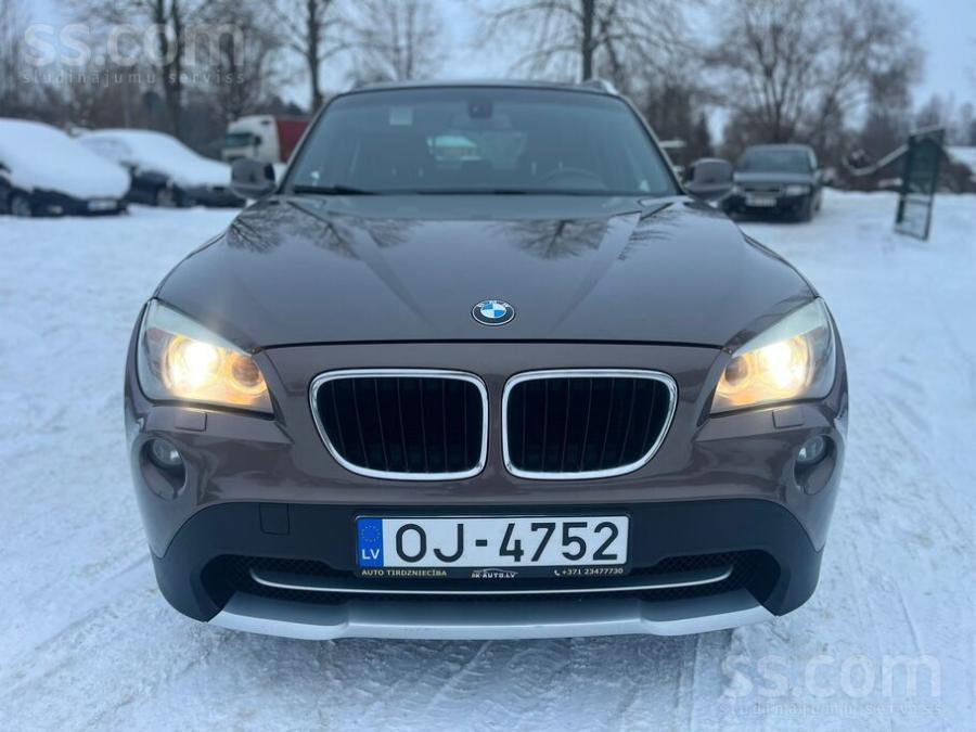Brown BMW X1 2010 in Kuldiga, with an engine capacity of 2.00 L and mileage of 288 thousand km for 7290 €, photo 8 on AUTOMOTO.COM.LV