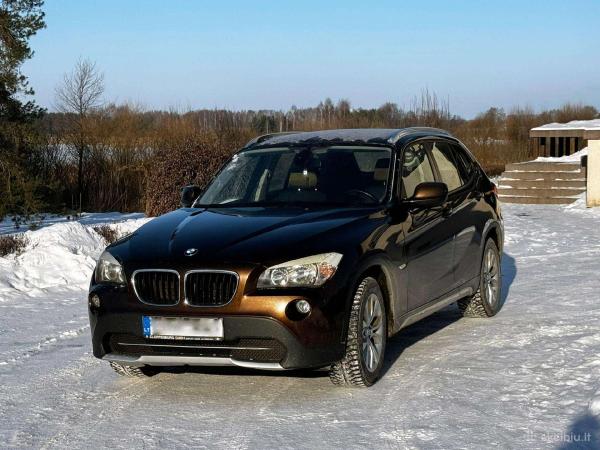 Brūns BMW X1 2010 Biržai, ar dzinēja tilpumu 2.00 L un nobraukumu 300 tūkst. km par 5000 €, foto 1 vietnē AUTOMOTO.COM.LV