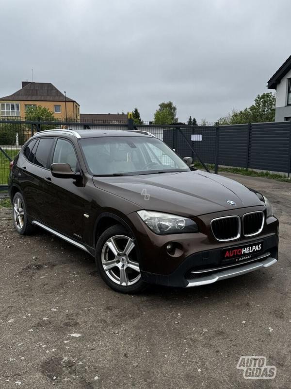 Brown BMW X1 2010 in Klaipeda, with an engine capacity of 2.00 L and mileage of 371 thousand km for 5399 €, photo 4 on AUTOMOTO.COM.LV