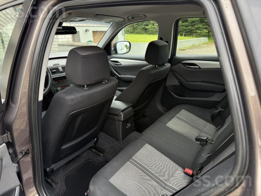Brown BMW X1 2010 in Cesis, with an engine capacity of 2.00 L and mileage of 205 thousand km for 6750 €, photo 18 on AUTOMOTO.COM.LV