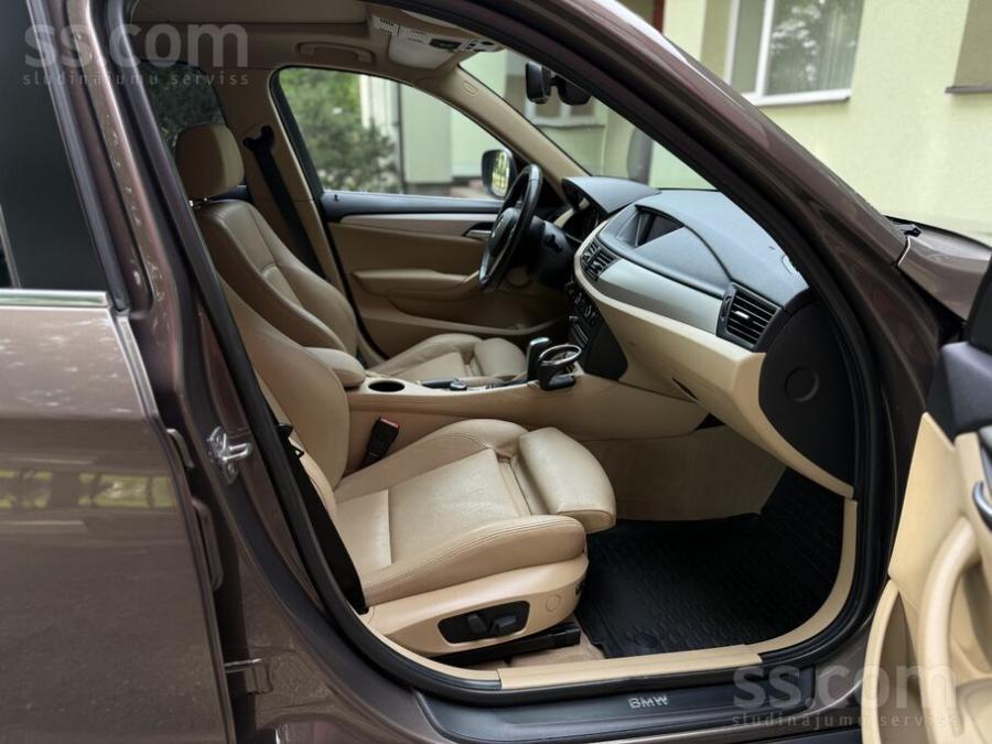 Brown BMW X1 2011 in Cesis, with an engine capacity of 2.00 L and mileage of 258 thousand km for 7650 €, photo 10 on AUTOMOTO.COM.LV