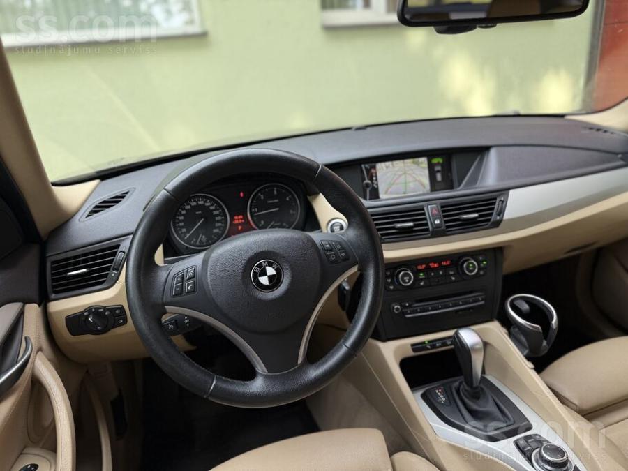 Brown BMW X1 2011 in Cesis, with an engine capacity of 2.00 L and mileage of 258 thousand km for 7650 €, photo 11 on AUTOMOTO.COM.LV