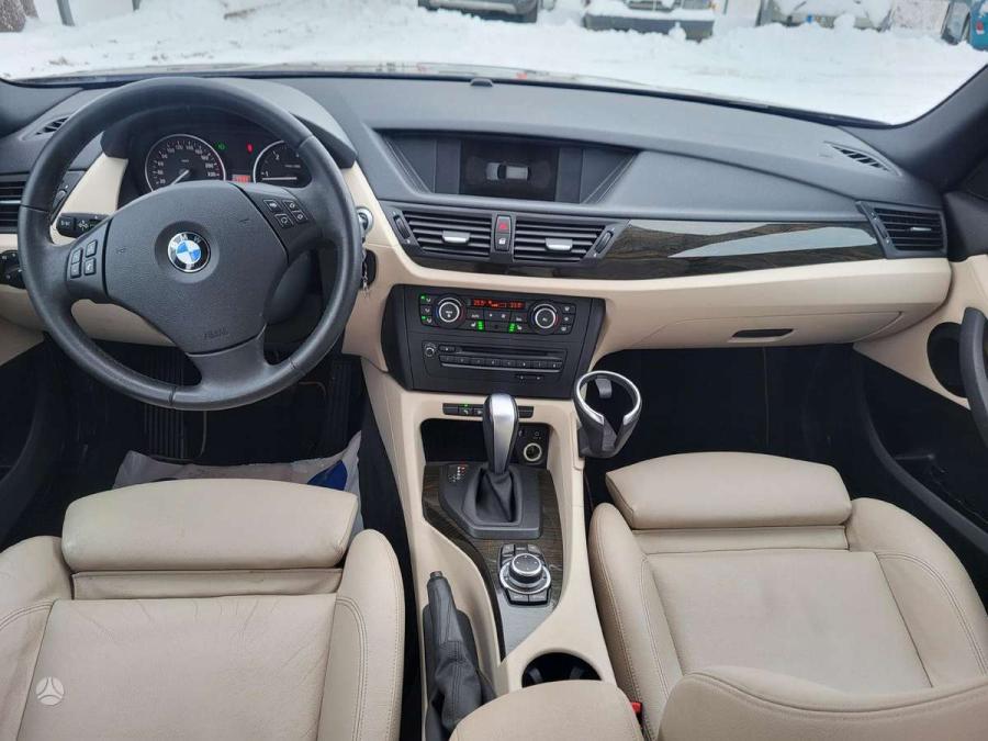 Brown BMW X1 2012 in Raseiniai, with an engine capacity of 2.00 L and mileage of 124 thousand km for 7450 €, photo 17 on AUTOMOTO.COM.LV