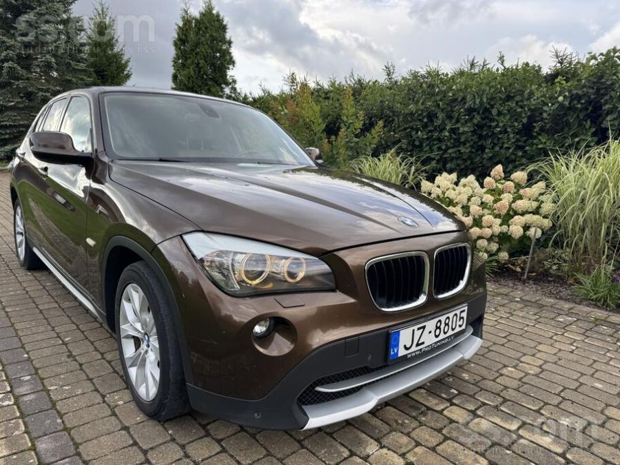 Brown BMW X1 2012 in Saldus, with an engine capacity of 2.00 L and mileage of 408 thousand km for 4900 €, photo 4 on AUTOMOTO.COM.LV