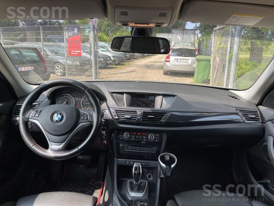 Brown BMW X1 2013 in Riga, with an engine capacity of 2.00 L and mileage of 274 thousand km for 6990 €, photo 19 on AUTOMOTO.COM.LV