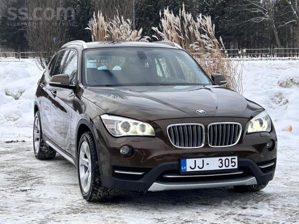 Brown BMW X1 2013 in Riga, with an engine capacity of 2.00 L and mileage of 192 thousand km for 8950 €, photo 1 on AUTOMOTO.COM.LV