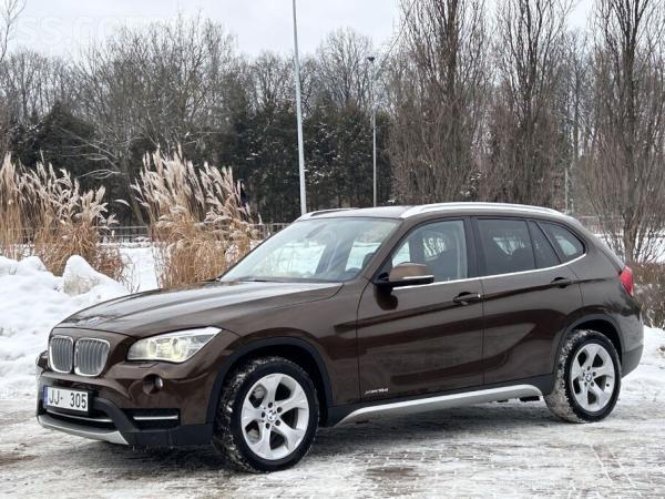 Brown BMW X1 2013 in Riga, with an engine capacity of 2.00 L and mileage of 192 thousand km for 8950 €, photo 6 on AUTOMOTO.COM.LV
