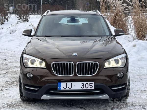 Brown BMW X1 2013 in Riga, with an engine capacity of 2.00 L and mileage of 192 thousand km for 8950 €, photo 9 on AUTOMOTO.COM.LV