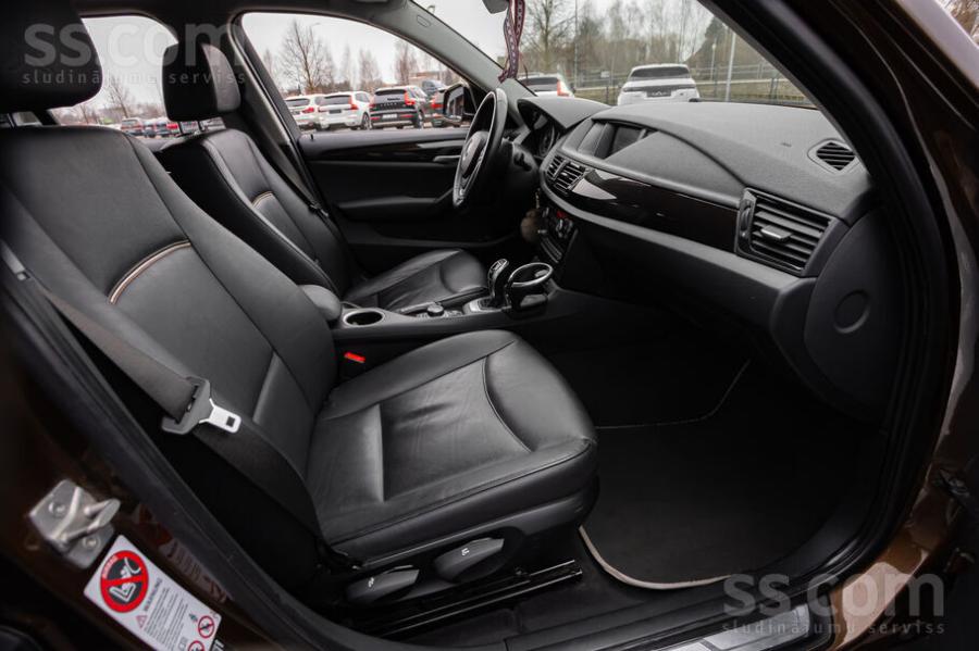 Brūns BMW X1 2013 Jelgava, ar dzinēja tilpumu 2.00 L un nobraukumu 258 tūkst. km par 10500 €, foto 11 vietnē AUTOMOTO.COM.LV