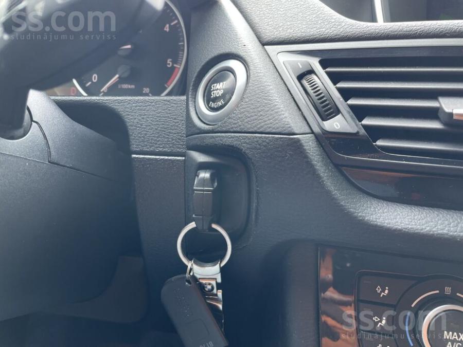 Brown BMW X1 2013 in Riga, with an engine capacity of 2.00 L and mileage of 274 thousand km for 7490 €, photo 26 on AUTOMOTO.COM.LV
