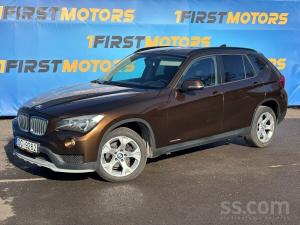 Brown BMW X1 2014 in Riga, with an engine capacity of 2.00 L and mileage of 198 thousand km for 6950 €, photo  on AUTOMOTO.COM.LV