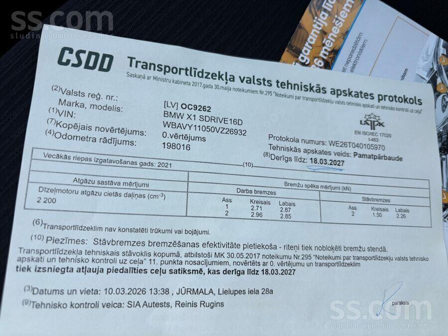 Brūns BMW X1 2014 Rīga, ar dzinēja tilpumu 2.00 L un nobraukumu 198 tūkst. km par 6950 €, foto 16 vietnē AUTOMOTO.COM.LV