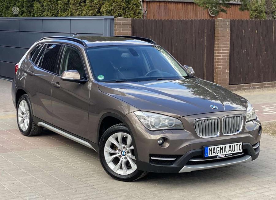 Brown BMW X1 2014 in Marijampole, with an engine capacity of 2.00 L and mileage of 242 thousand km for 8450 €, photo 3 on AUTOMOTO.COM.LV