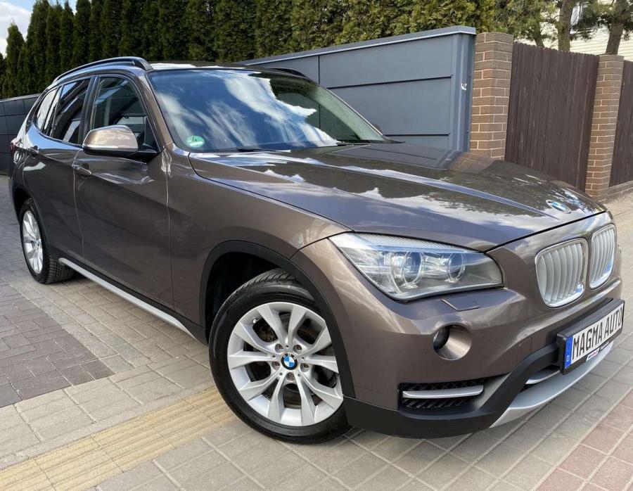 Brown BMW X1 2014 in Marijampole, with an engine capacity of 2.00 L and mileage of 242 thousand km for 8450 €, photo 7 on AUTOMOTO.COM.LV