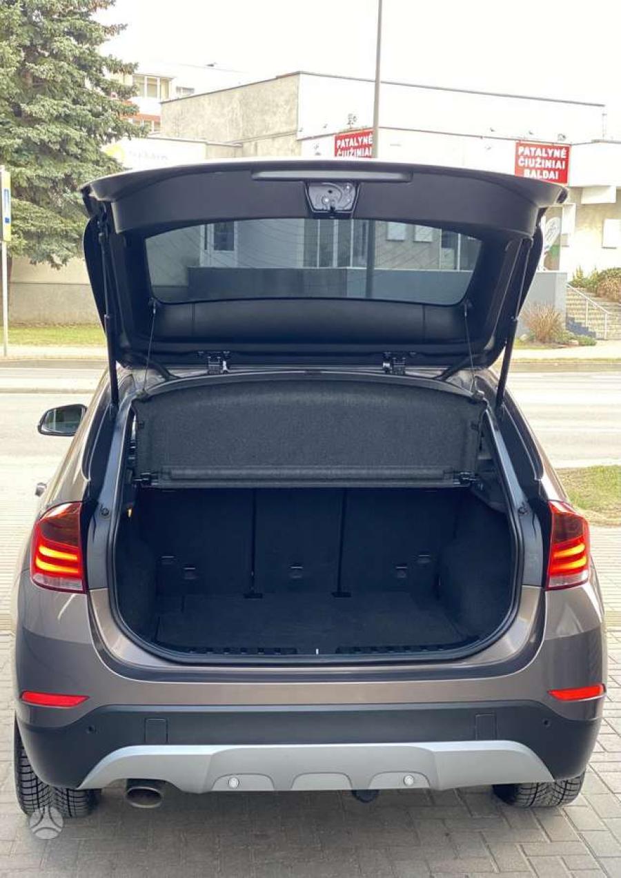 Brown BMW X1 2014 in Marijampole, with an engine capacity of 2.00 L and mileage of 242 thousand km for 8450 €, photo 14 on AUTOMOTO.COM.LV