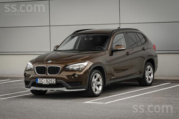 Brown BMW X1 2014 in Riga, with an engine capacity of 2.00 L and mileage of 198 thousand km for 7900 €, photo 1 on AUTOMOTO.COM.LV