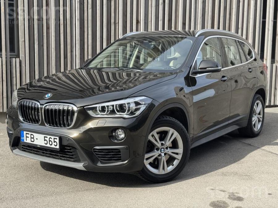 Brown BMW X1 2016 in Riga, with an engine capacity of 1.90 L and mileage of 110 thousand km for 14990 €, photo 1 on AUTOMOTO.COM.LV