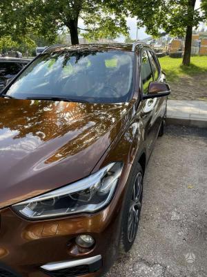 Brown BMW X1 2016 in Vilnius, with an engine capacity of 2.00 L and mileage of 141 thousand km for 13800 €, photo 8 on AUTOMOTO.COM.LV