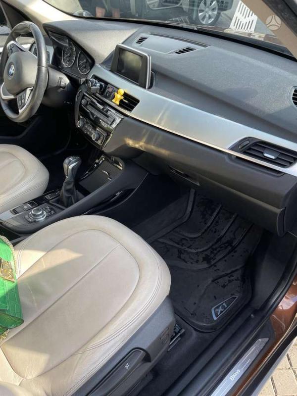 Brūns BMW X1 2016 Viļņa, ar dzinēja tilpumu 2.00 L un nobraukumu 141 tūkst. km par 13800 €, foto 8 vietnē AUTOMOTO.COM.LV