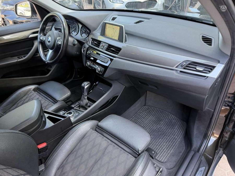 Brown BMW X1 2016 in Siauliai, with an engine capacity of 2.00 L and mileage of 194 thousand km for 13200 €, photo 8 on AUTOMOTO.COM.LV