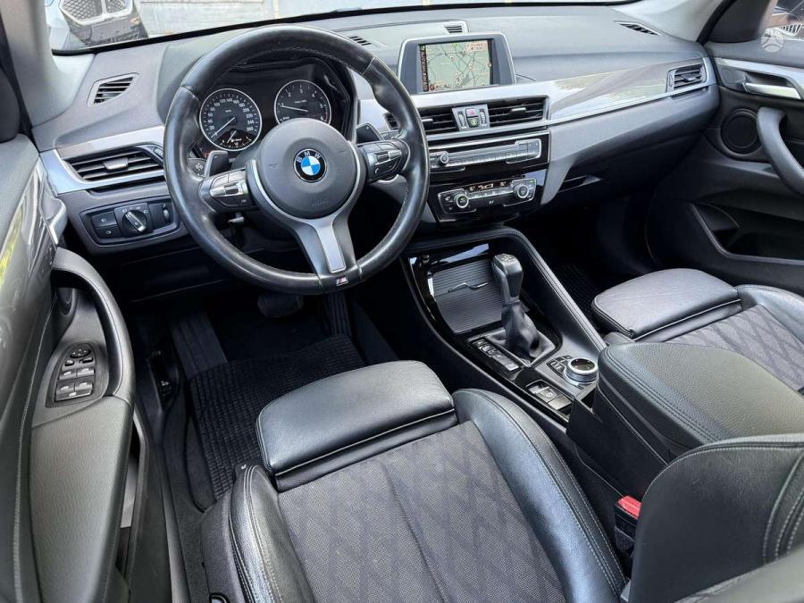 Brown BMW X1 2016 in Siauliai, with an engine capacity of 2.00 L and mileage of 194 thousand km for 13200 €, photo 10 on AUTOMOTO.COM.LV