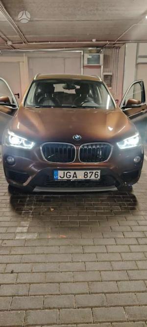 Brown BMW X1 2016 in Vilnius, with an engine capacity of 2.00 L and mileage of 241 thousand km for 7500 €, photo 15 on AUTOMOTO.COM.LV