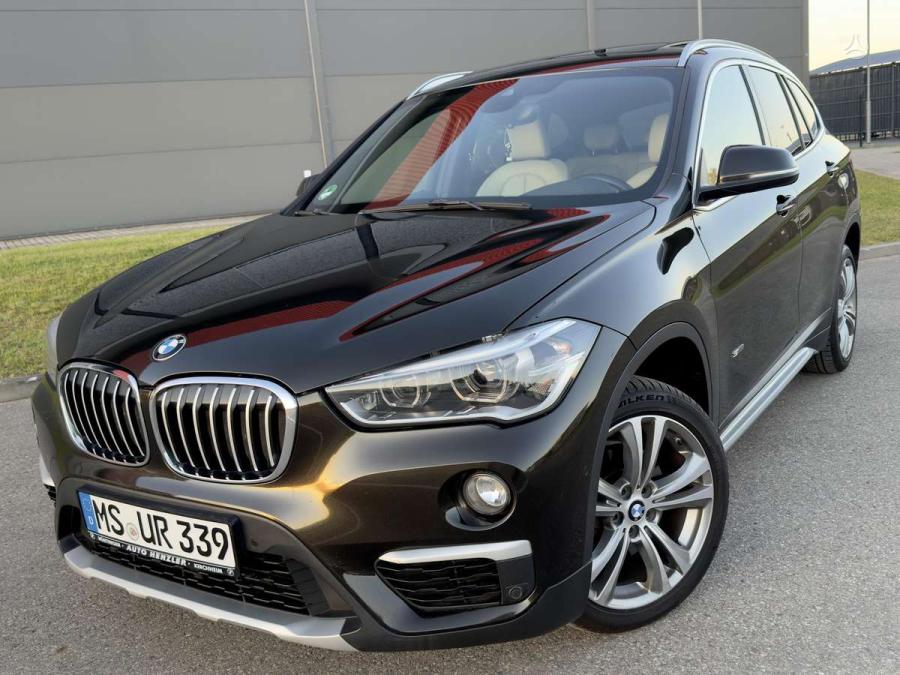 Brown BMW X1 2016 in Prienai, with an engine capacity of 1.50 L and mileage of 226 thousand km for 11150 €, photo 1 on AUTOMOTO.COM.LV