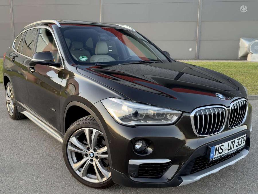 Brown BMW X1 2016 in Prienai, with an engine capacity of 1.50 L and mileage of 226 thousand km for 11150 €, photo 3 on AUTOMOTO.COM.LV