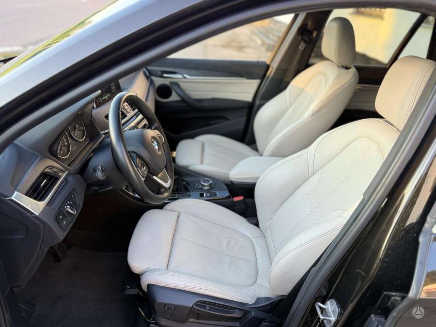 Brown BMW X1 2016 in Prienai, with an engine capacity of 1.50 L and mileage of 226 thousand km for 11150 €, photo 10 on AUTOMOTO.COM.LV